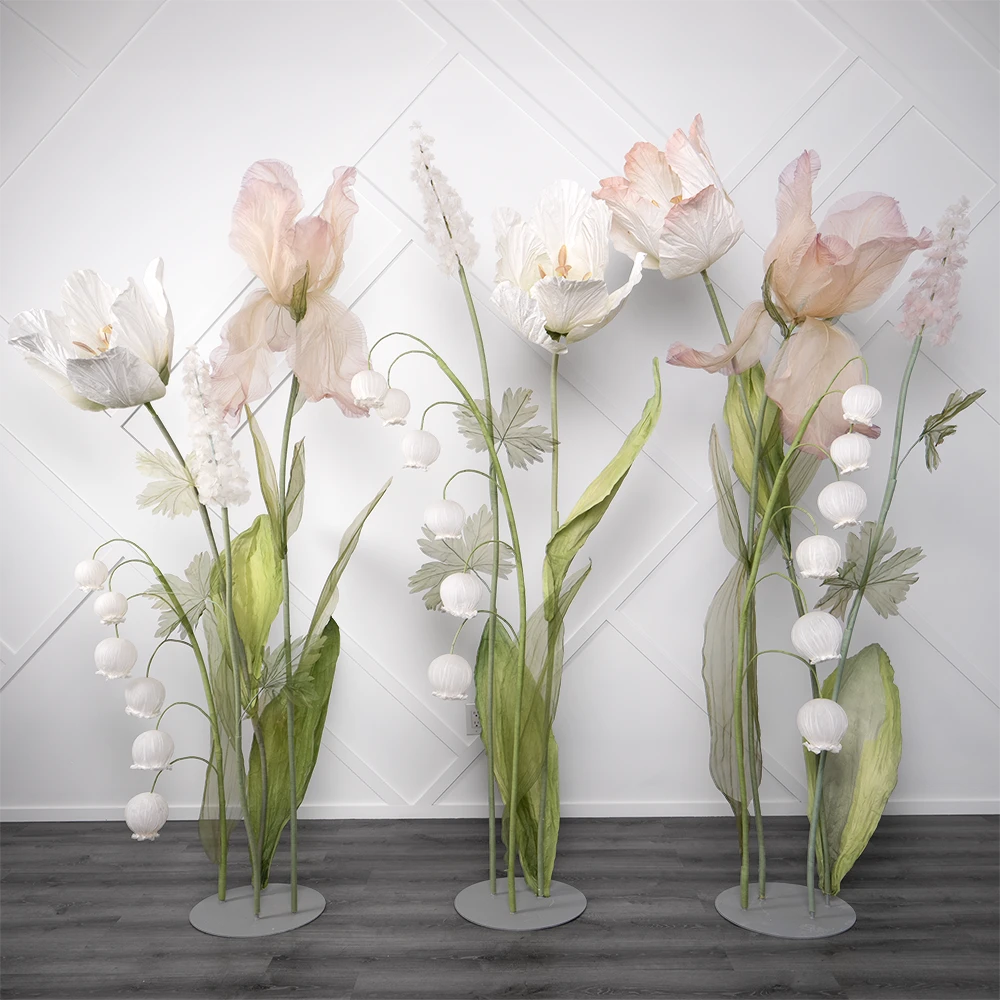 Tulips-Irises Garden wall - tsemko